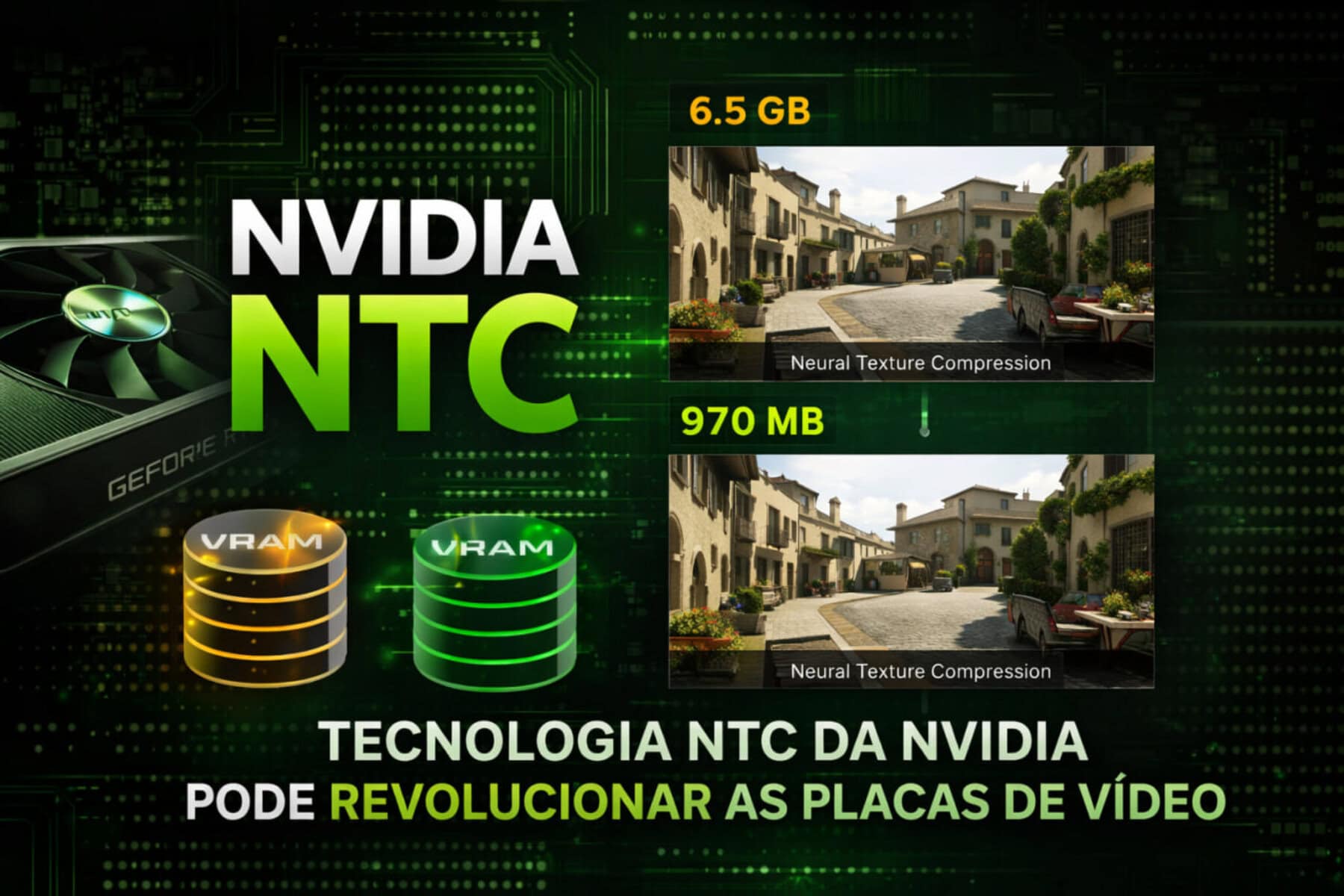 NVIDIA NTC: Tecnologia Revolucionária Pode Reduzir o Uso de VRAM e ...