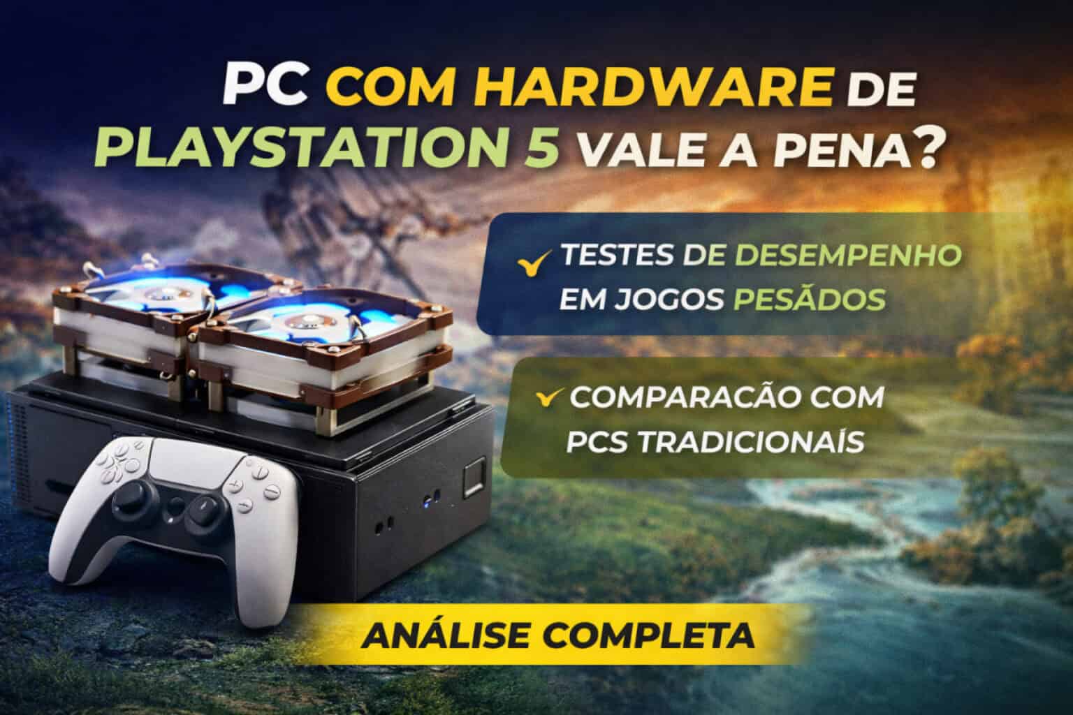 PC com Hardware de PS5 Vale a Pena? Teste em Jogos Revela Desempenho ...