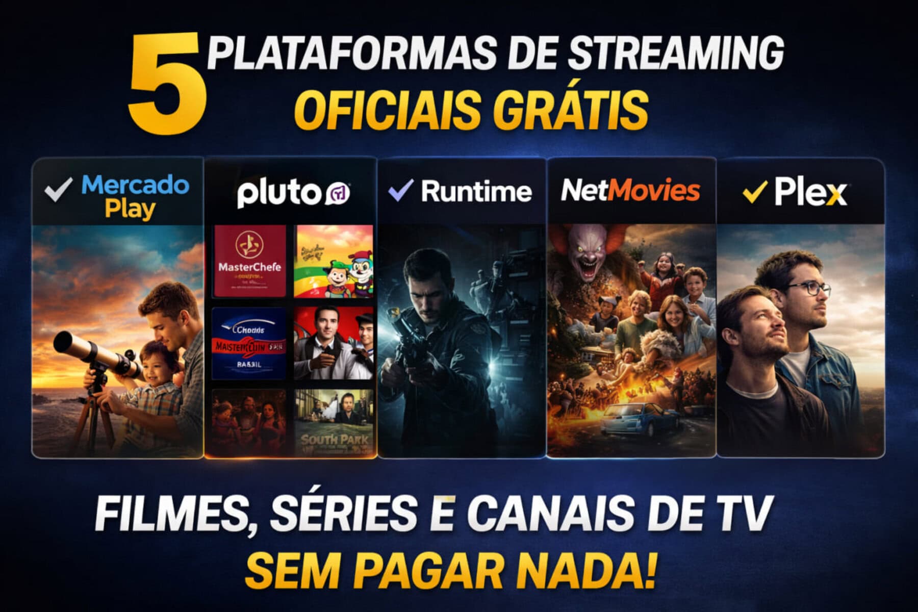Streaming Grátis em 2026: 5 Plataformas Oficiais para Assistir Filmes e ...